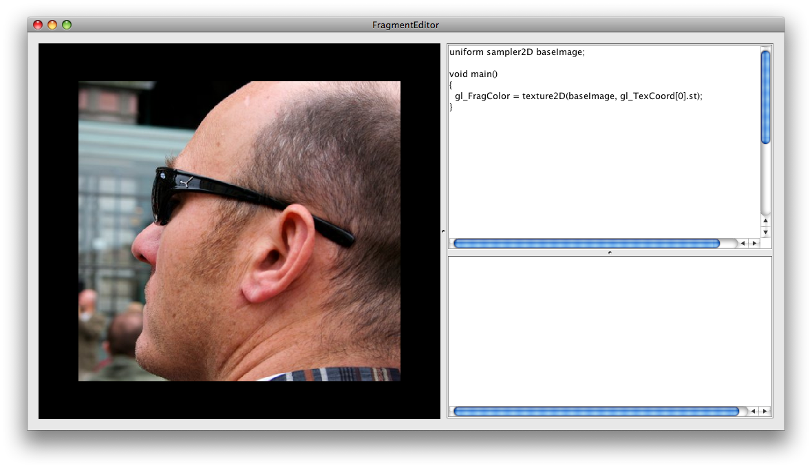 An Editor For Fragment Shaders City In A Bottle